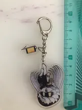 Very nice key ring of N. The only fault is the size but it is normal ...