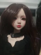 Very beautiful. I am very pleased with the purchase. I ordered the second doll in a free style ...