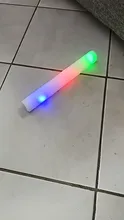 LED Light Up Foam Sticks Sponge Luminous Stick Night Light Glow Party ...