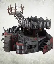 ORK FORTRESS, Orc Space Warrior Boss Wargame Miniatures, Figure ...
