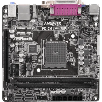 ASRock AM1B-ITX Mini-ITX Motherboard Socket AM1 Integrated AMD Radeon ...