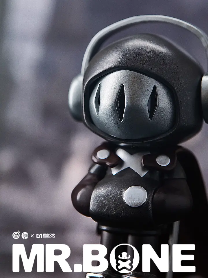 Mr.Bone Mini 2 Series Travel Blind Box, Mystery Toy For Boys