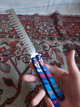 Excellent, there is one scratch on the blade, but it is not critical