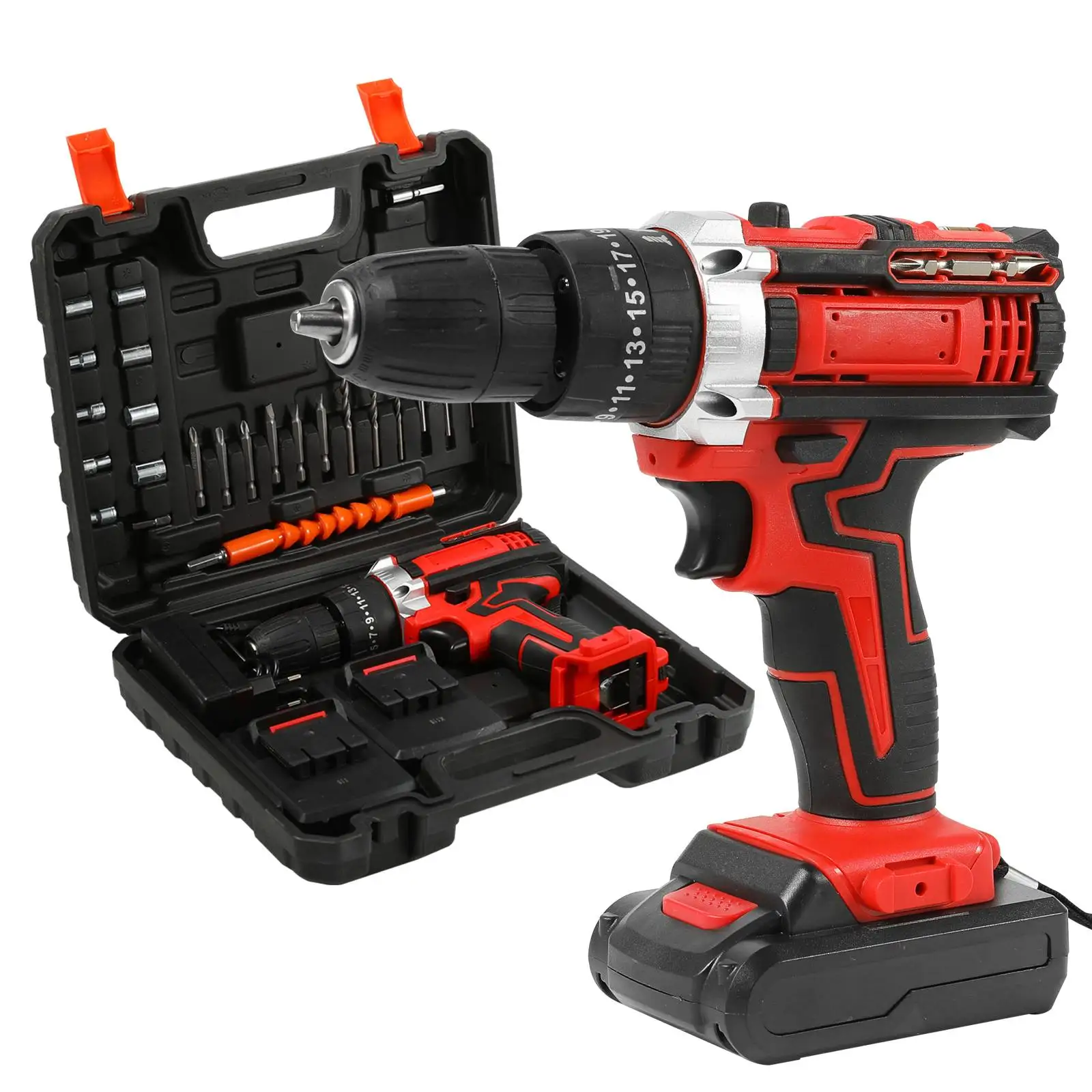 Oferta de Taladro eléctrico recargable multifuncional de 21 V ...