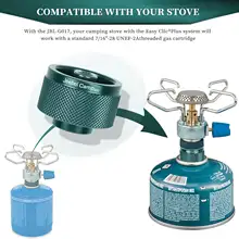 Jeebel Camp Gas Cooker Adapter For Easy Clic Plus System