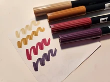 1pc TOMBOW AB-T Japan 96 colors double heads art brush pen marker ...