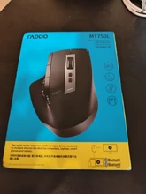 Rapoo MT750L/MT750S Multi-mode Rechargeable Wireless Mouse Ergonomic ...