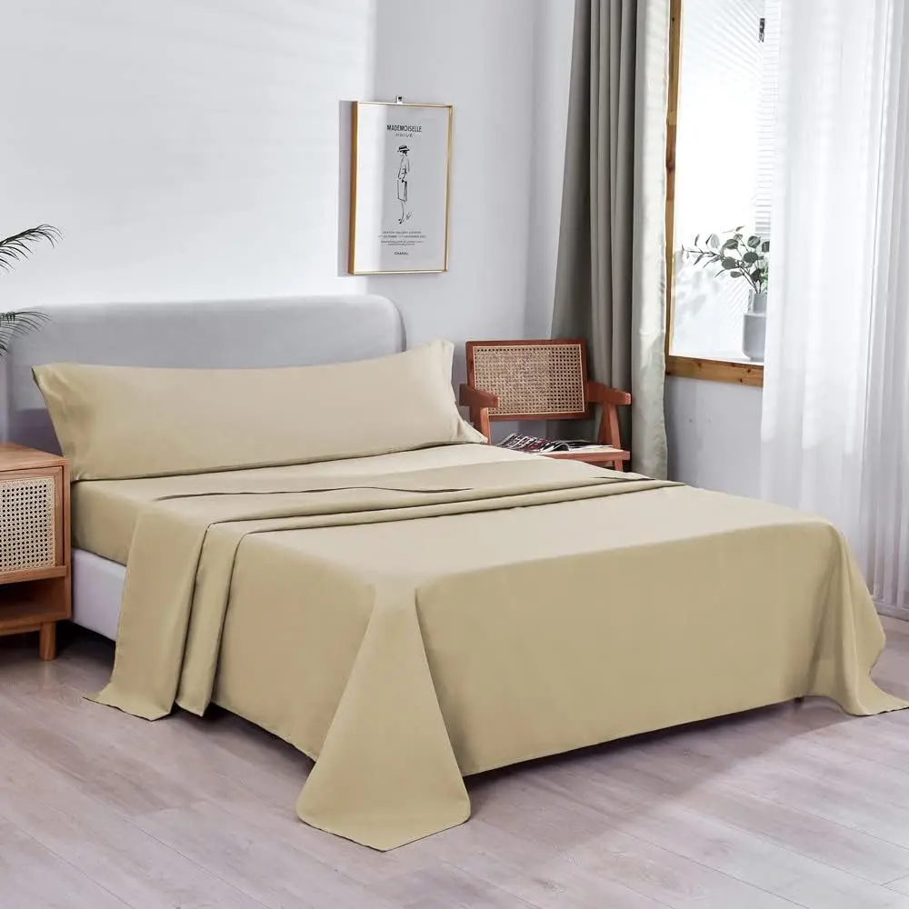 Soft and Quality Bed Sheet Set 90/135/150, 3 Pieces - Includes 1 Fitted ...