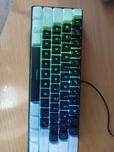 The keyboard is not big. Everything is well packed. Recommend