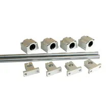 10PCS/SET Linear Rail Shaft Optical Axis Rod OD 8/10/12/16/20/25 mm SCS ...