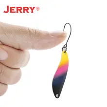 Jerry Kuyu Fishing Spoon Lure Artificial Trout Metal Spinner Bait 7g 6 ...