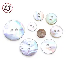 New 30pcs/lot Natural Shell Sewing Buttons Color Mother of Pearl MOP ...