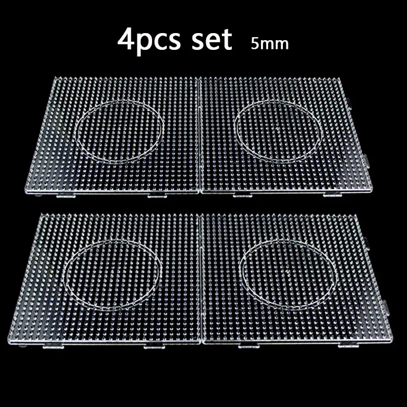 Creative 5Mm Hama Beads, 15Cm Circle Template, Educational Puzzle Toys