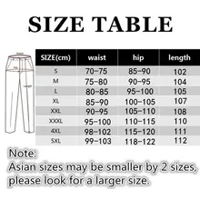 Plus Size Men'S Tactical Pants, Multiple Pockets, Elastic Waist, Casual ...