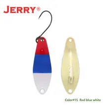 Jerry Kuyu Fishing Spoon Lure Artificial Trout Metal Spinner Bait 7g 6 ...