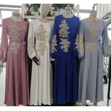 Ramadan Kaftan Dubai Abaya Turkey Muslim Women Hijab Dress Islam Caftan ...