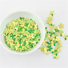 Matte Flower Sequins 10mm Cup Five Finger Sequin Paillettes DIY Sewing ...
