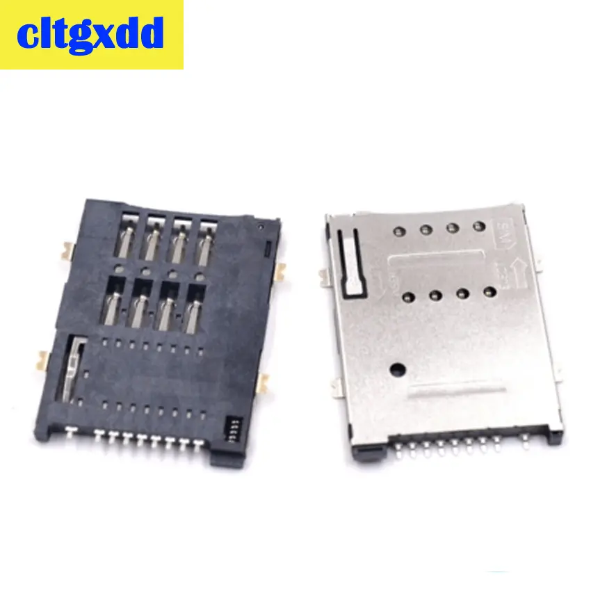 High-Quality Sim Card Socket For Tablets And Routers, 8+1P 9Pins, Self ...