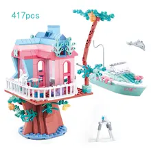 Friends For Girls Sets City School Bus Architecture Play House Model ...