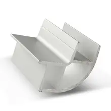 Rounded Corner Rv Cabinet Profile, 50Cm, Living Room Match, Aluminum ...