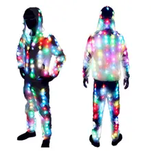 Glowing Led Jackets & Pants For Parties!