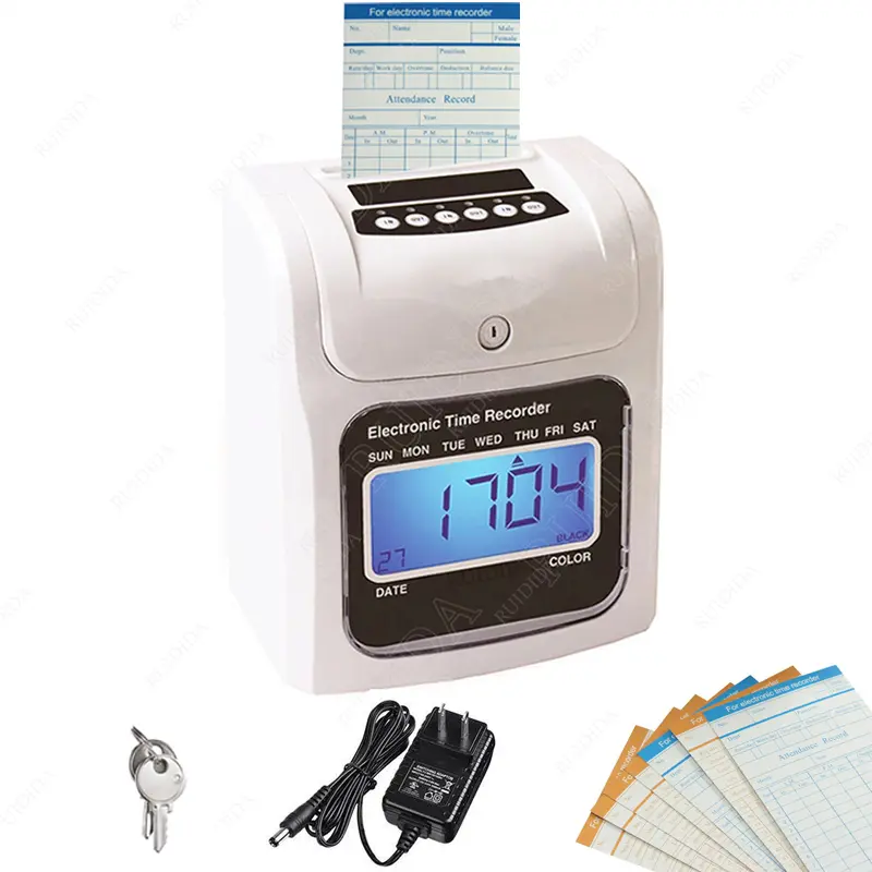 Track Every Minute With Our Digital Attendance Machine! Office ...