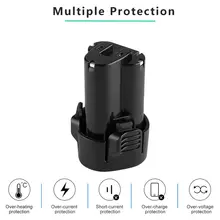 10.8V 3.0Ah Li-ion Battery For Makita BL1013 BL1014 BL 1013 BL 1014 ...