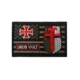 Knights Templar Embroidered Patches PVC Rubber Patch Embroidery Patch ...