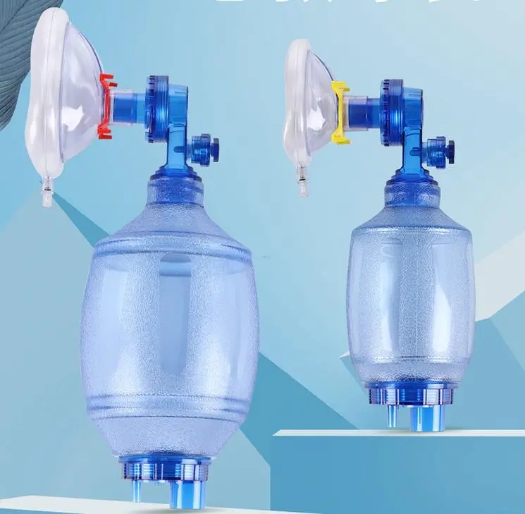 Simple respirator physician USES resuscitator resuscitation ball ...