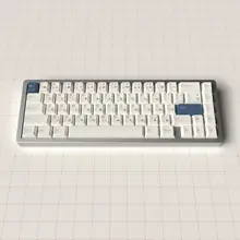 JKDK blue And Pink Japanese Keycap 131 key Cherry Profile PBT Dye ...