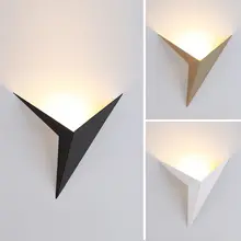 Modern Minimalist Triangle Led Wall Lamps, Nordic Style, 3W, Ac85-265V.