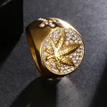 Fashion Personality Exquisite Red Zircon Cross Pattern Ring Charm Men\\\\\'s Party Jewelry ...