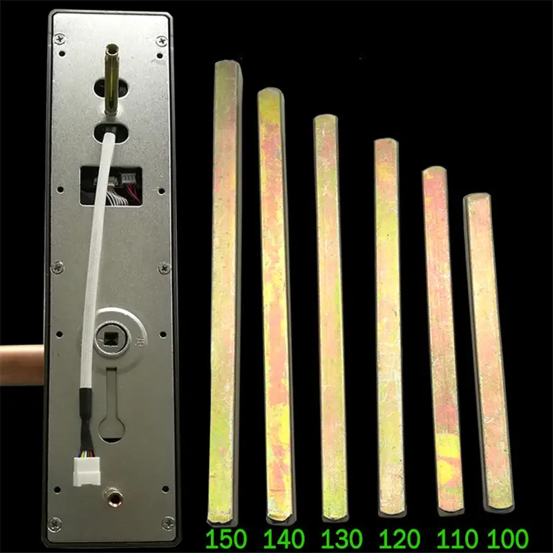 Smart 100-190Mm Lock Handle Core For Door Locks, Plain Bar Spindle