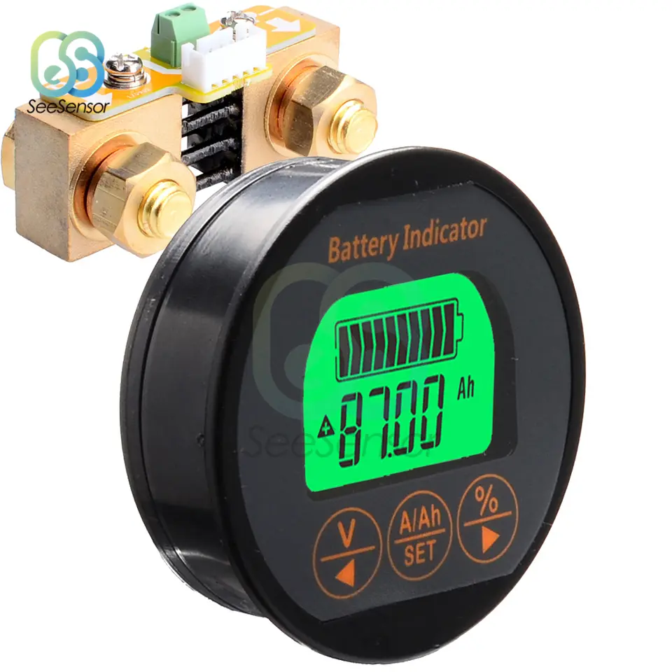 High-Quality Dc Battery Tester With Voltage And Current Meter.
