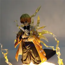 Demon Slayer Led Night Lights, Agatsuma Zenitsu Action Figures For Kids