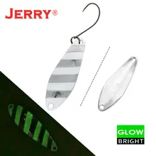 Jerry Kuyu Fishing Spoon Lure Artificial Trout Metal Spinner Bait 7g 6 ...