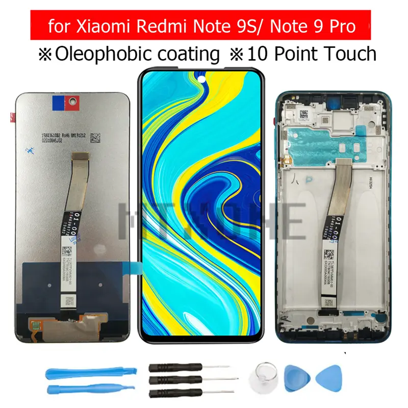 High-Quality Xiaomi Redmi Note 9S/9 Pro 4G Lcd Display Replacement Parts.