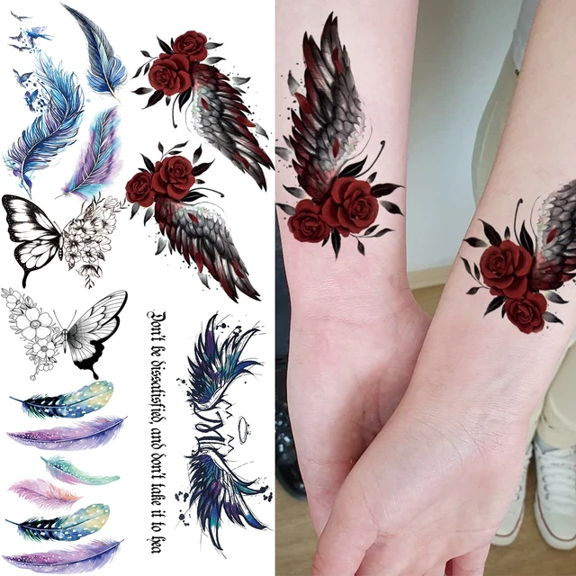 Tattoo Designs For Girls On Ankle Angel