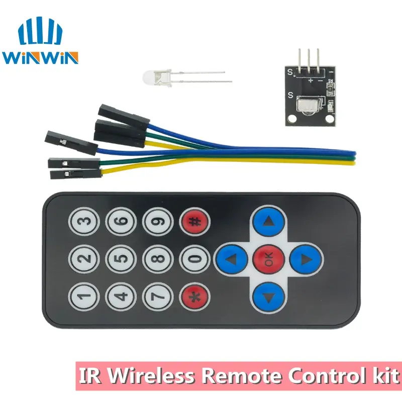 Infrared IR Wireless Remote Control Module Kits DIY Kit HX1838 For ...