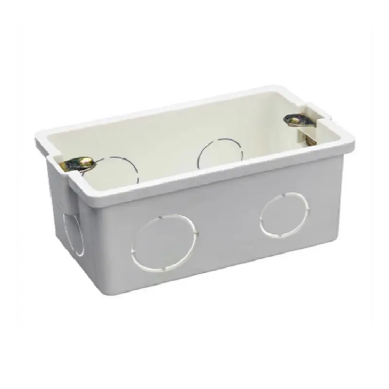 EU US standard switch bottom box fireproof material recessed switch box ...