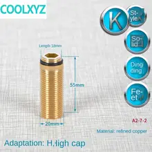 Kitchen faucet faucet fixed foot big foot screw extension nut wash ...