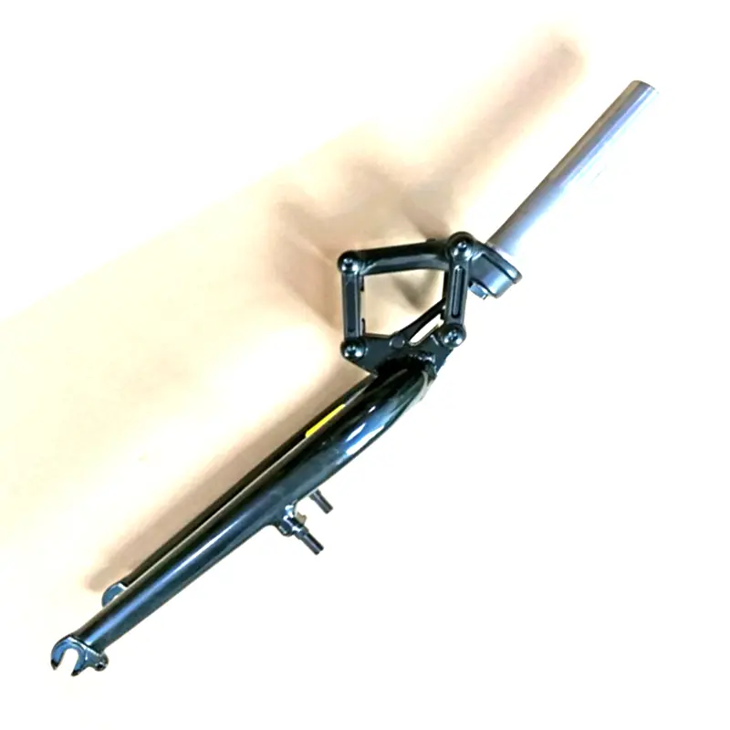 Discover Robust 20-Inch Aluminum V-Brake Folding Bicycle Front Fork.