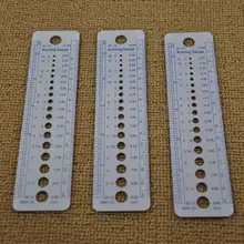 Ruler UK US Canada Sizes Knitting Accessories Needle Gauge Inch Sewing ...