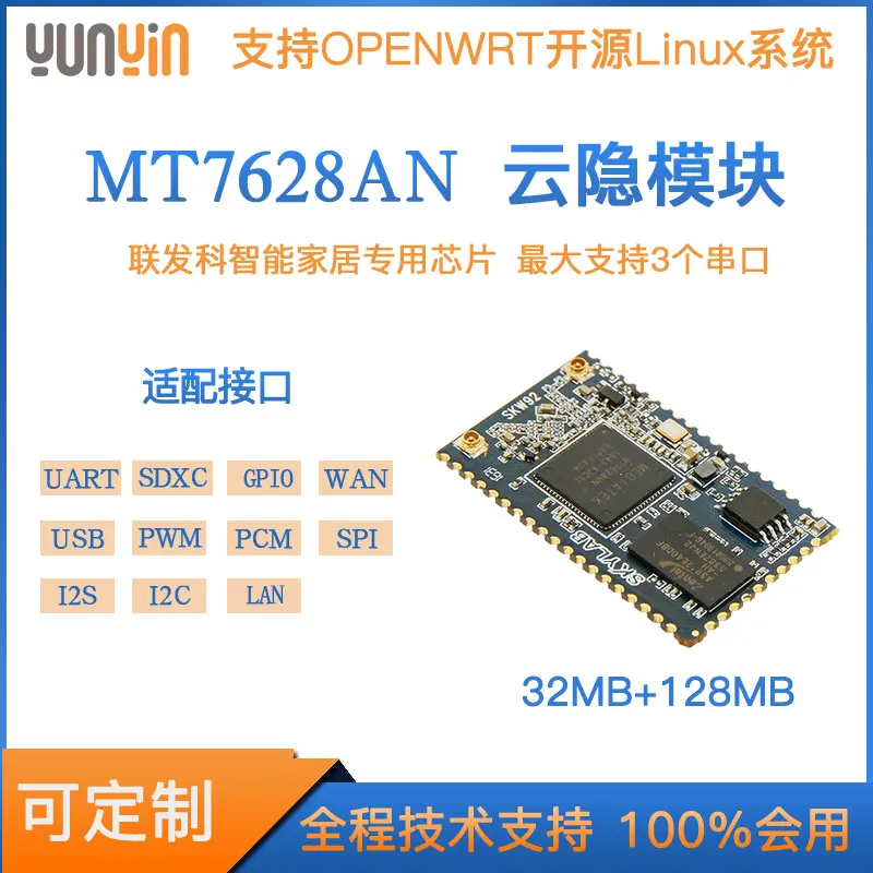 The MT7628AN is a versatile development board for creating smart home ...