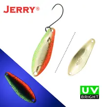 Jerry Kuyu Fishing Spoon Lure Artificial Trout Metal Spinner Bait 7g 6 ...