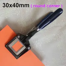 NEW Hand Held Manual Round 25mm 32mm 35MM 38mm 44mm 48mm Paper Graphic ...