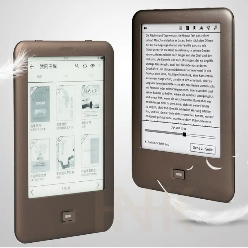 Built-In Light 6-Inch E-Ink Wifi Ebook Reader, Touch Screen, 1024X758 ...