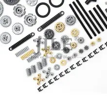 116Pcs Bulk Technical Building Blocks, Moc Parts, Gear 40 Tooth Axle ...
