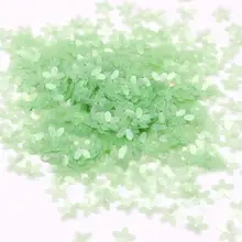 Matte Flower Sequins 10mm Cup Five Finger Sequin Paillettes DIY Sewing ...