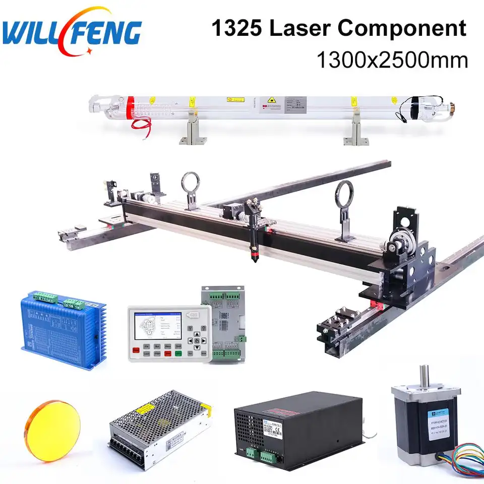 High-Power Co2 Laser Module Kit For Diy Cnc Woodworking Machinery.